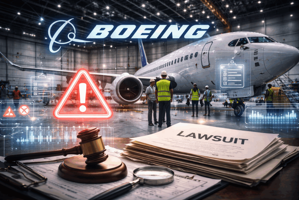 Boeing Shareholders File Lawsuit Alleging Safety Failures Misled ...